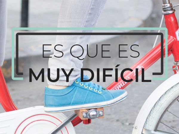 ES QUE ES MUY DIFICIL┃Y por eso mejor ni lo intento.